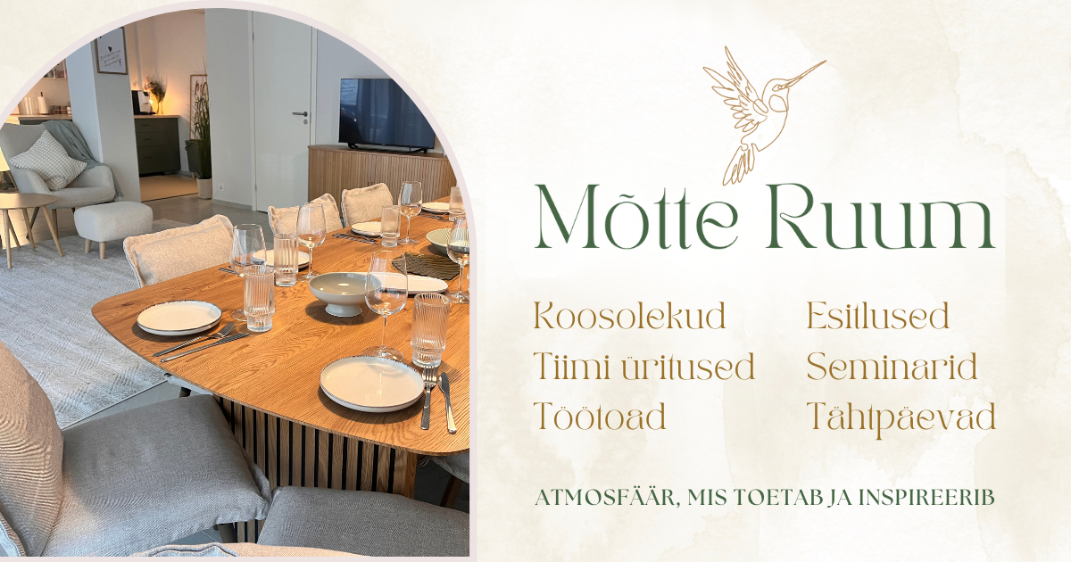 Ruumi rent Tallinnas - Mõtte Ruum